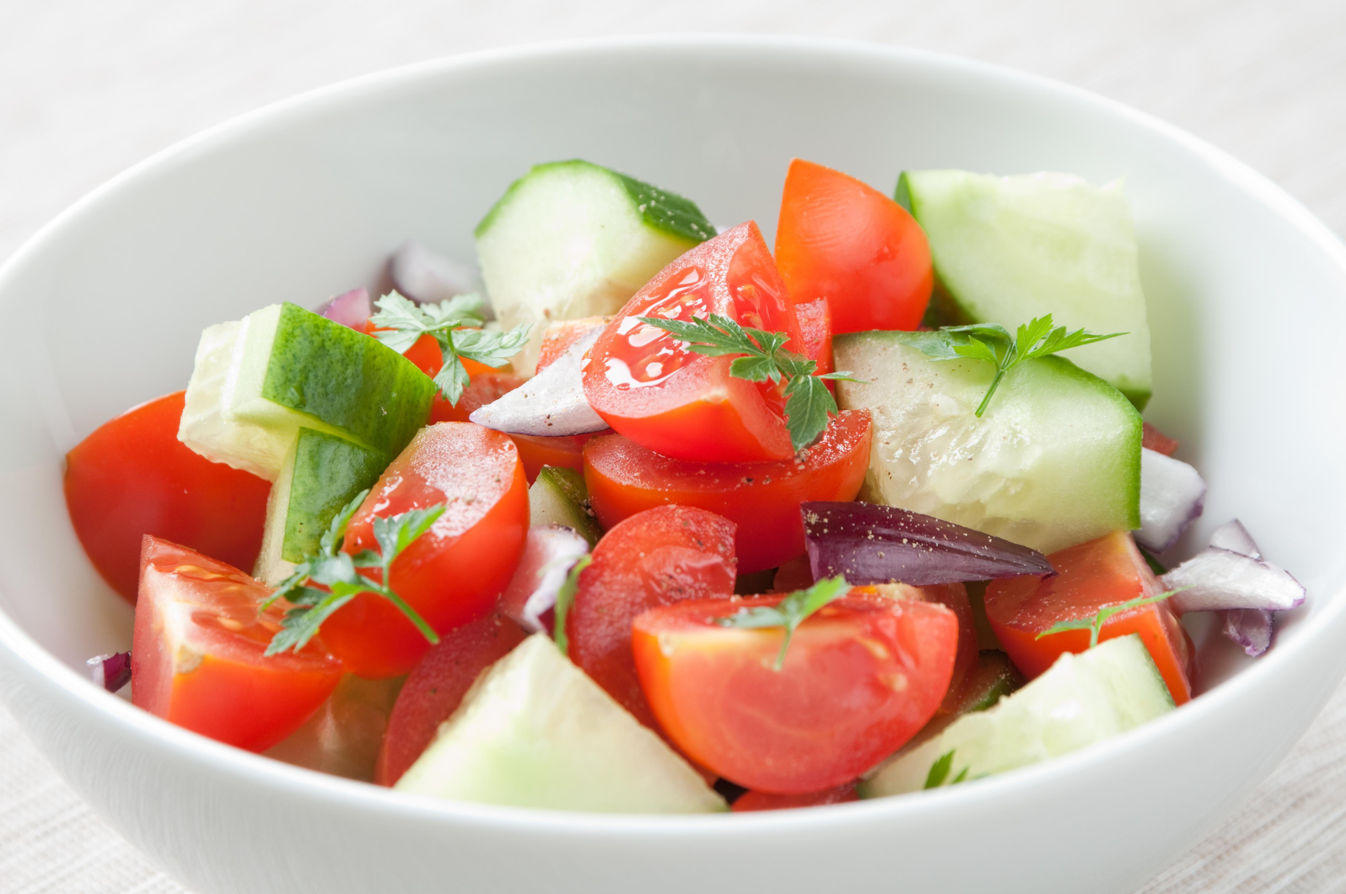 Durham County | Cucumber Tomato Salad